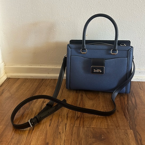 Coach | Bags | Coach Grace Carryall Blue | Poshmark